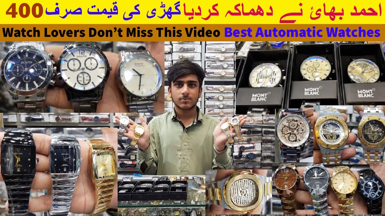 Branded Watches Bolton Market Karachi | Mont Blanc | Bophieri | Rado ...