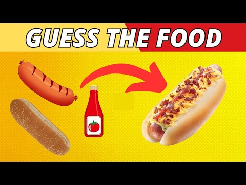 Guess the food from it's ingredients | Food Quiz 🍔😋 - YouTube
