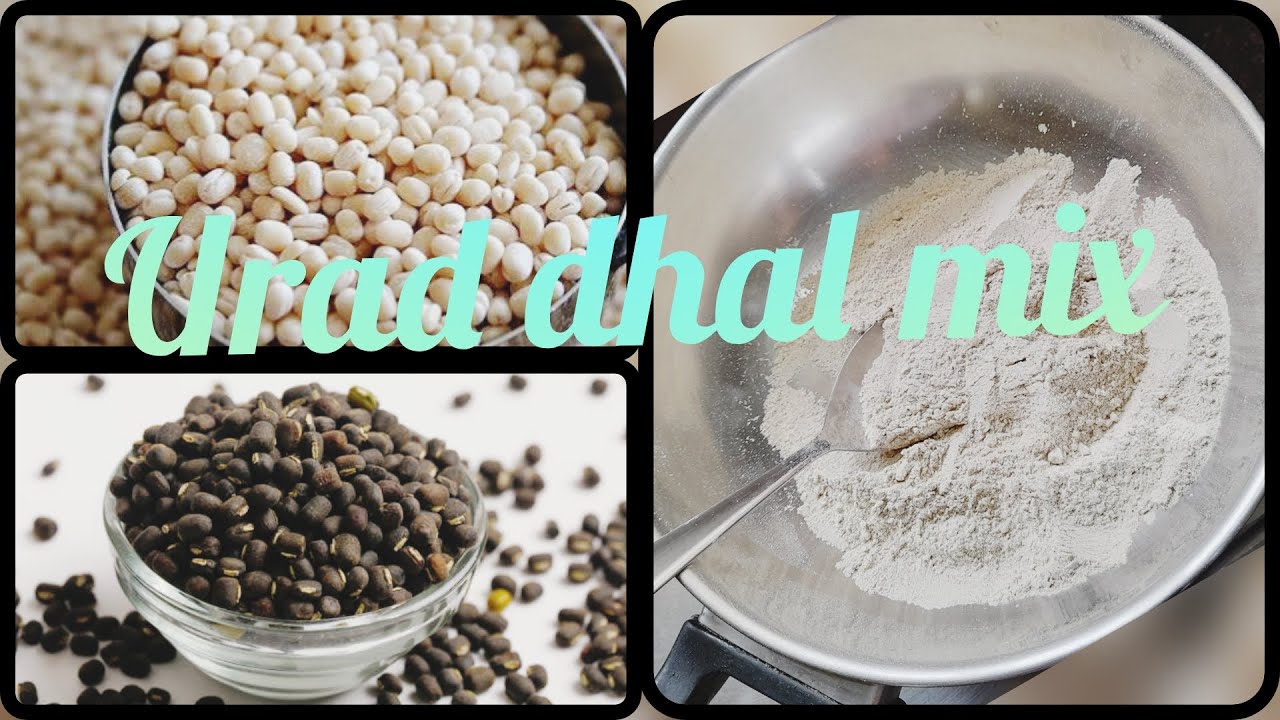 Instant urad dhal mix | black urad dhal mix | ulundu mix | health mix ...