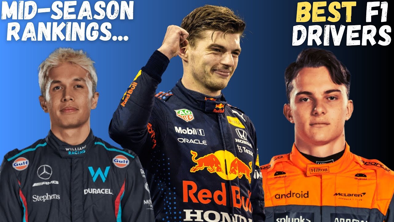 Ranking the BEST F1 Drivers | F1 2023 Mid-Season Ratings - YouTube