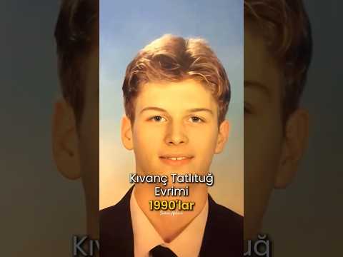 Kıvanç Tatlıtuğ Yıllar İçindeki Değişimi (1990-2025) #kıvançtatlıtuğ #kuzeygüney