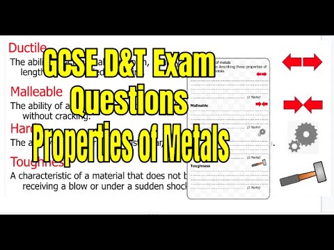 Properties of Metals for GCSE D&T - YouTube