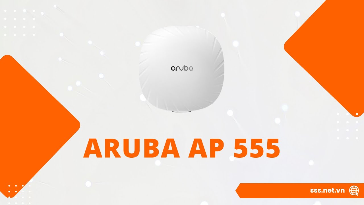 REVIEW WIFI ARUBA AP 555 - YouTube