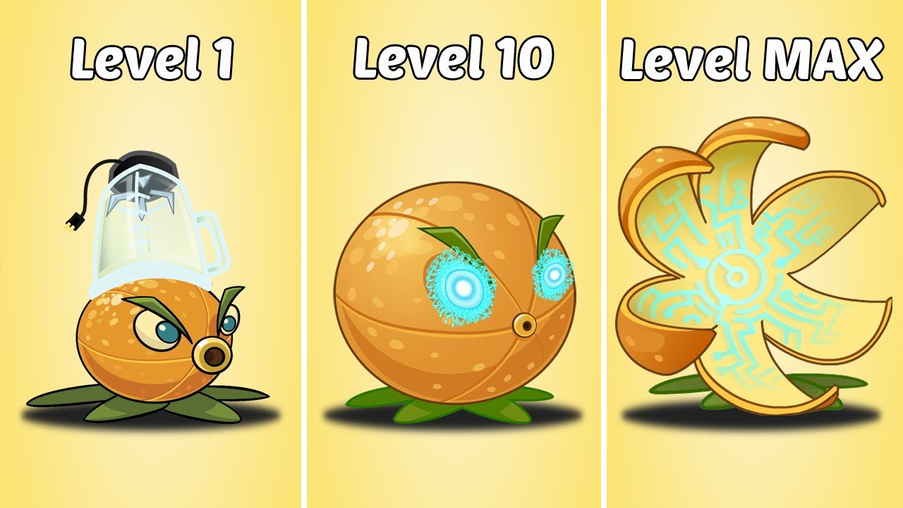 Every Plants Level 1 vs Level 10 vs Level Max vs Team Zombies - PvZ 2 ...