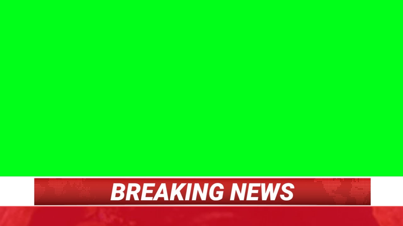 breaking news green screen effects | free green screen effects | lower ...