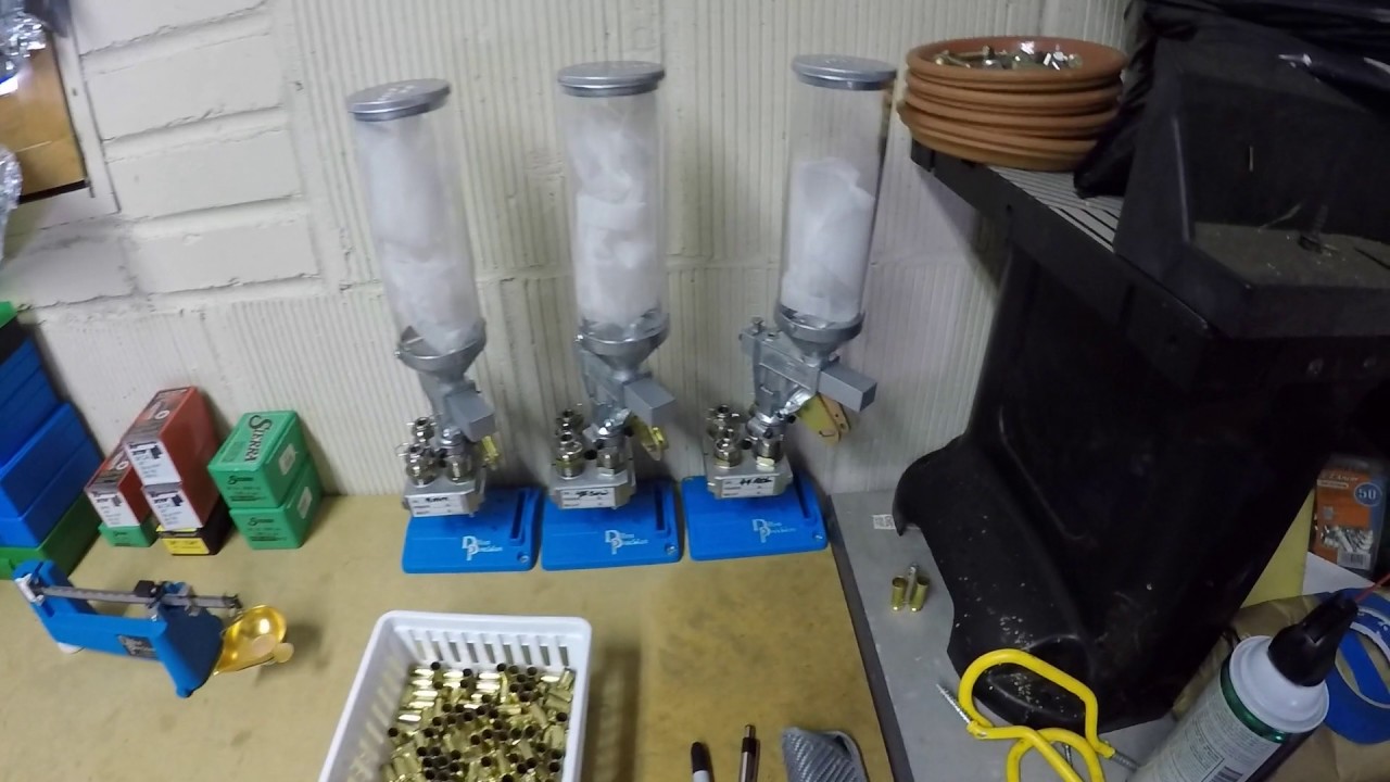 Reloading Bench Setup - YouTube
