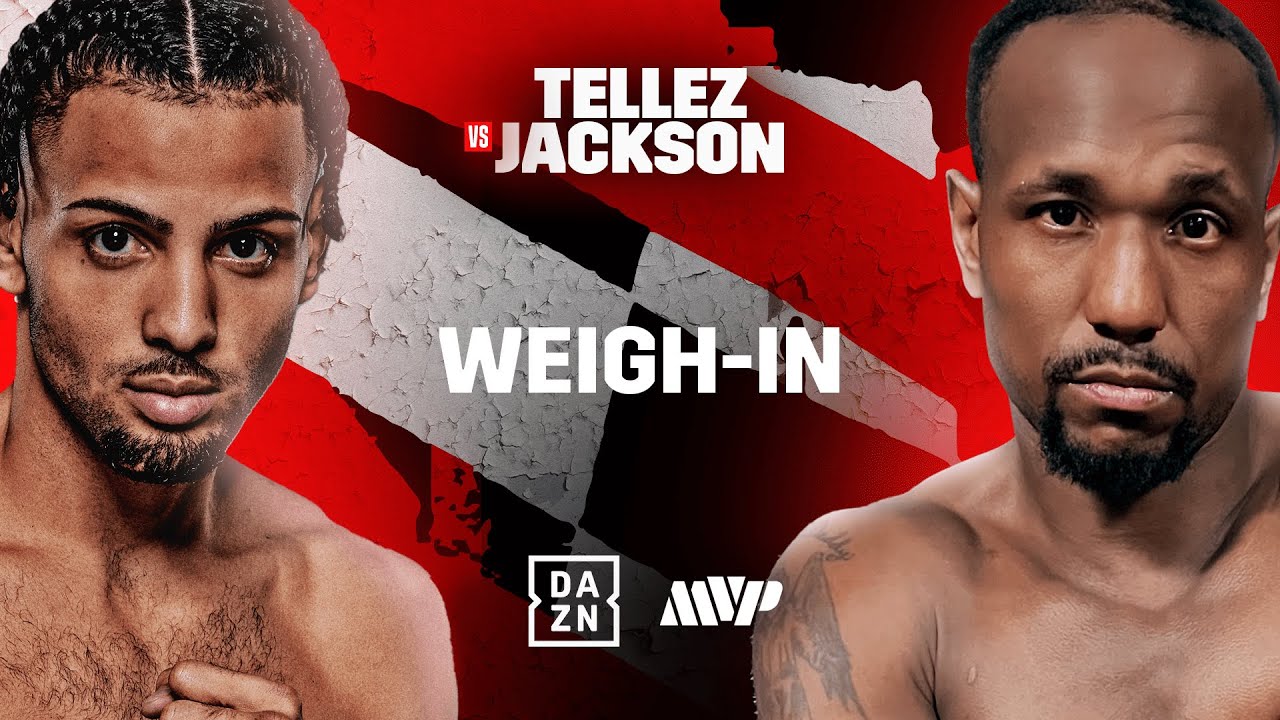 YOENIS TELLEZ VS. JOE JACKSON WEIGH IN LIVESTREAM - YouTube