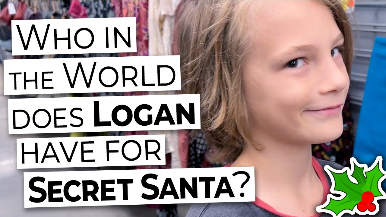 Who in the world does Logan have for Secret Santa!? 🤔🎅 // Super Secret ...