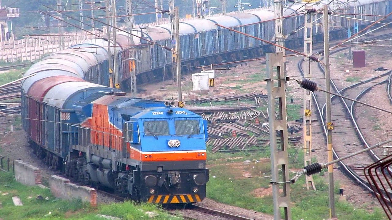 MEGA RAIL TRAFFIC ! Lazy Trains on Triple Lines : Train Videos Indian ...