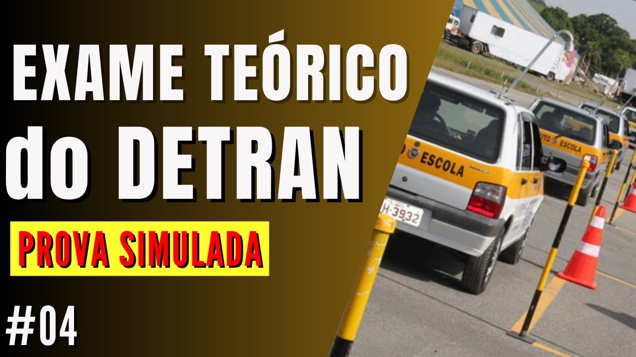 SIMULADO DO DETRAN. QUESTÕES CORRIGIDAS da PROVA TEÓRICA. EXAME ...