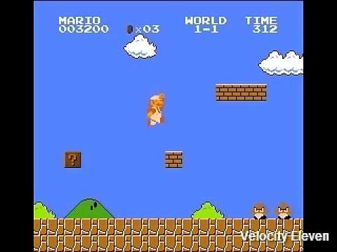 Super Mario Bros. (NES) - World 1-1 - YouTube