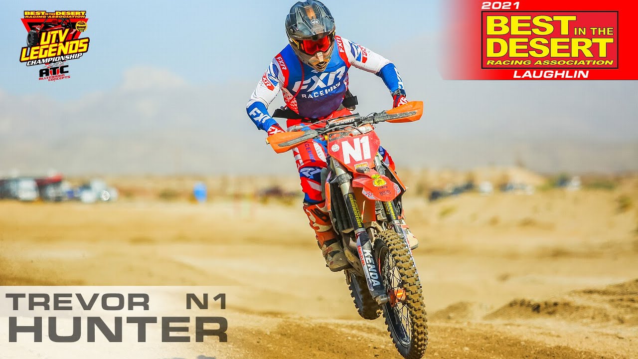2021 BITD Laughlin // Open Pro Moto // Trevor Hunter N1 - YouTube