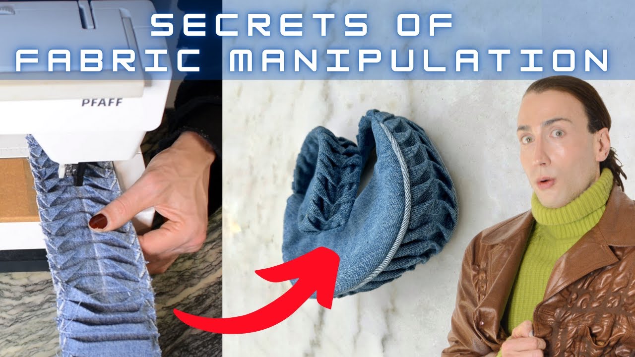 Sewing Meets Fabric Manipulation: Crazy Pleating And Sewing Techniques ...