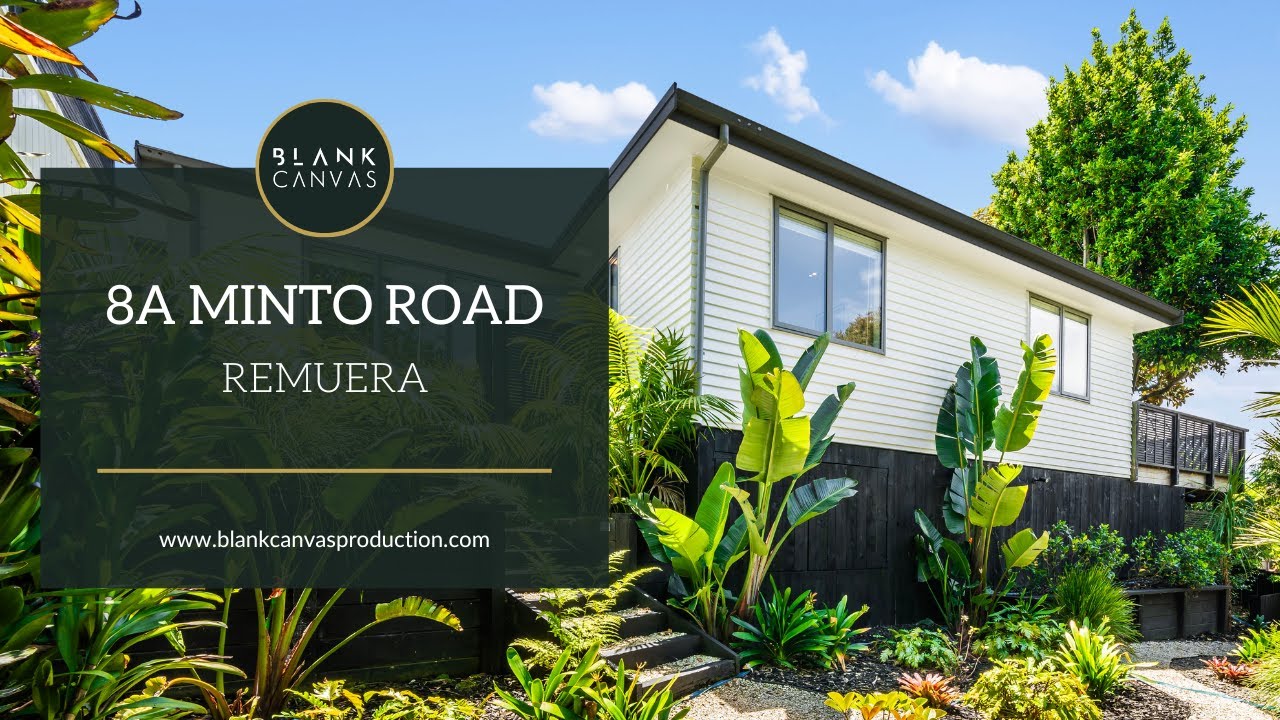 8A Minto Road, Remuera - Real Estate Videographers | Blankcanvas # ...