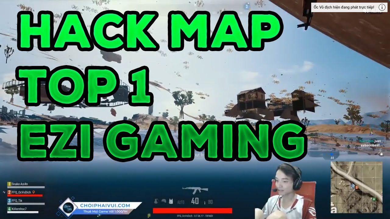 Hack Map Top 1, Ezi Gaming l Squad 9 Kills - YouTube