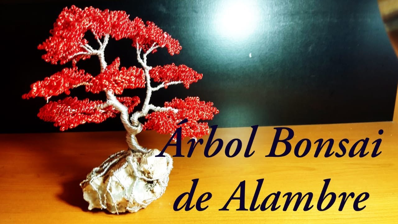 Árbol Bonsái de Alambre Parte 1 - YouTube