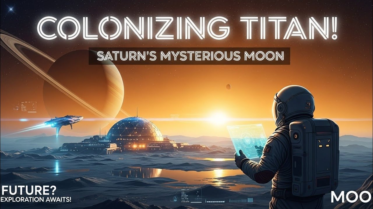 Colonizing Titan: Saturn's Mysterious Moon - YouTube