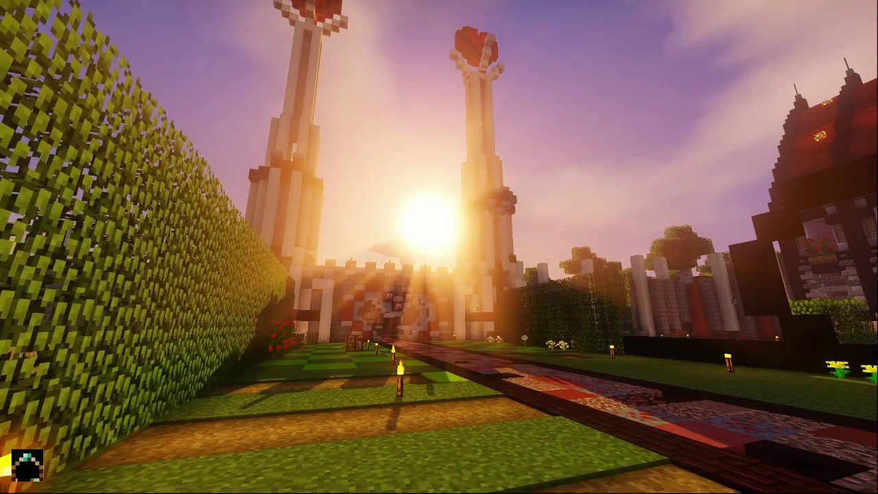 Cool Minecraft Build - Alice in Wonderland on WhoCraft (Music: Lay Low ...