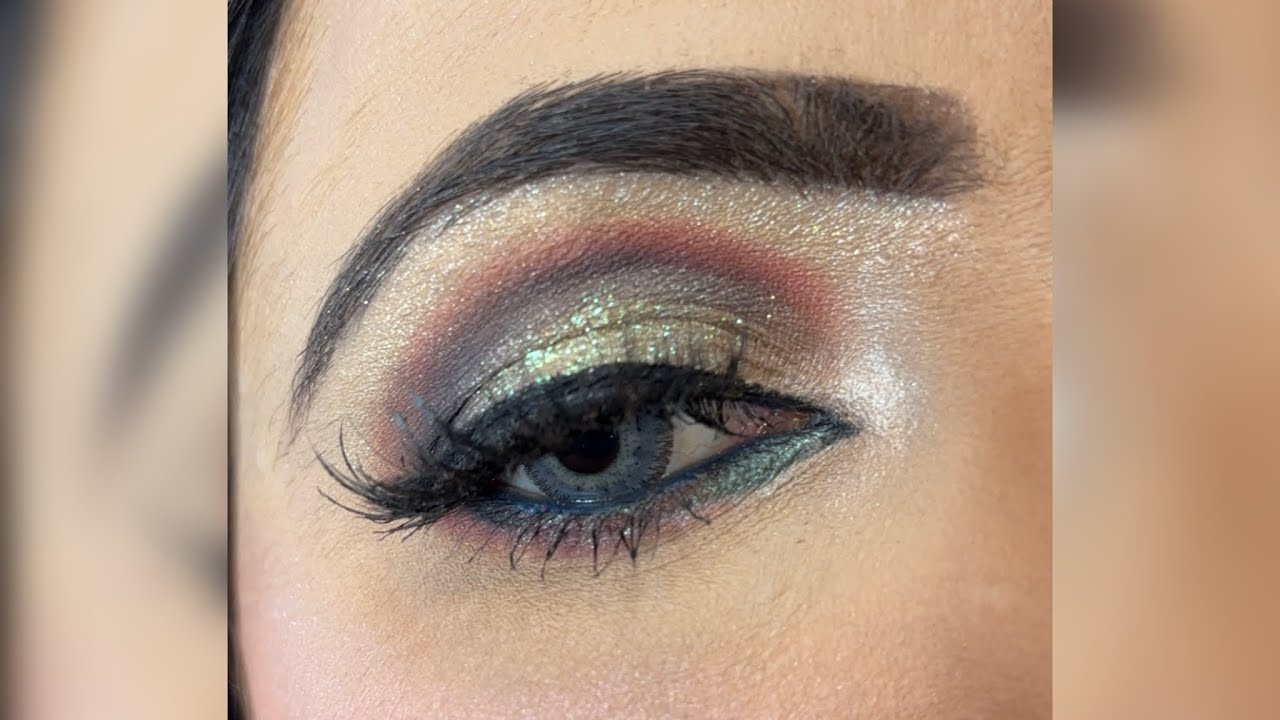 Modal Eye Makeup Tutorial || Beautiful Eye Makeup || Sonehri Salon ...