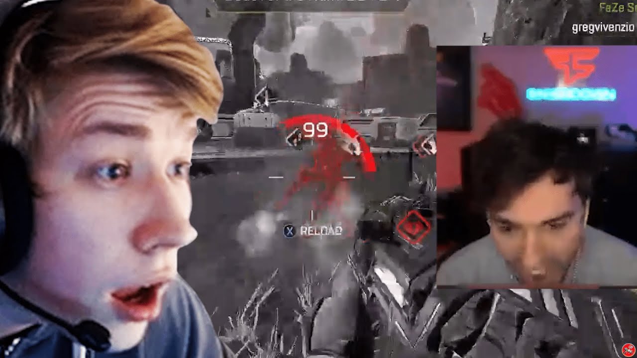 when Taxi2g got hard carried by FaZe Snip3down in pred lobby! 😱 - YouTube