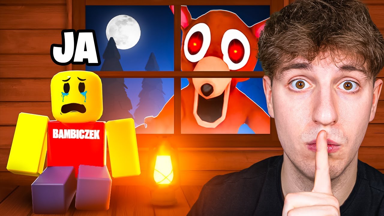 Spędziłem 99 NOCY w LESIE w Roblox 🔦 - YouTube