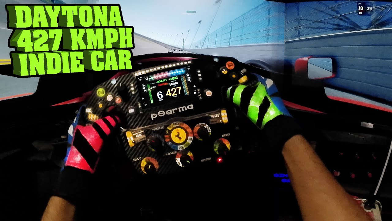 Indie Car Sets Daytona World Record at 427 Kmph in Automobilista 2 AMS ...