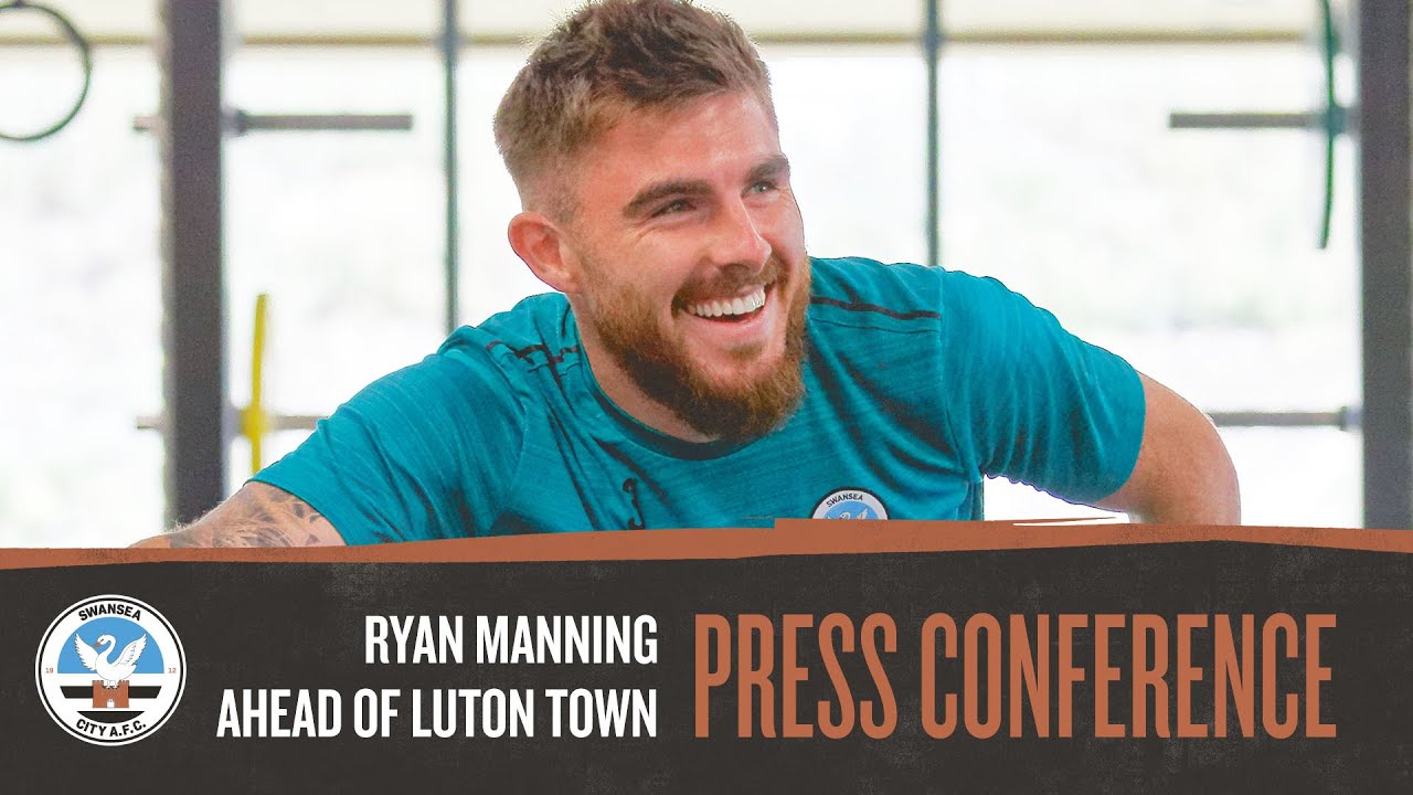 Ryan Manning ahead of Luton Town | Press Conference - YouTube