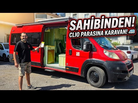 İNANILMAZ FİYAT SAHİBİNDEN SATILIK KARAVAN