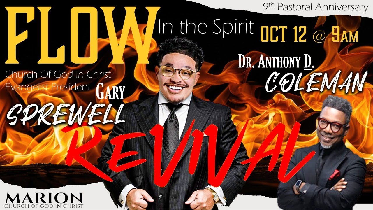 9TH PASTORAL ANNIVERSARY \\ SPEAKER: PASTOR GARY SPREWELL \\ OCTOBER ...