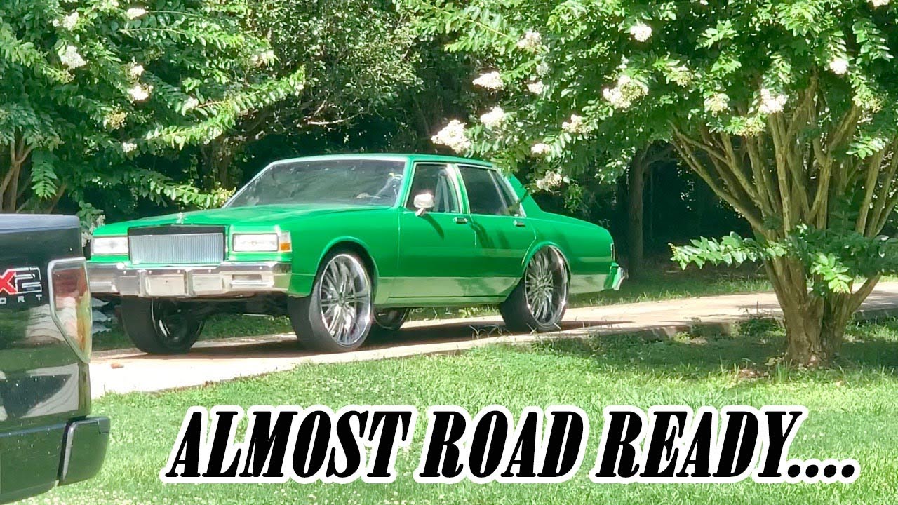 BIG RIM BOX CHEVY BUDGET BUILD EPISODE 45: FINISHED EVERYTHING UP ON ...