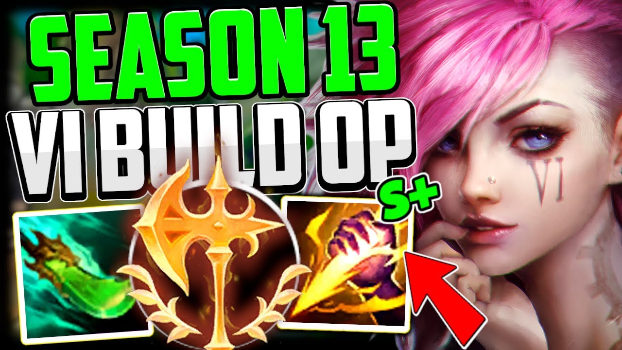 How To Play Vi Jungle And Carry👌 Best Build Runes Vi Guide Season 13