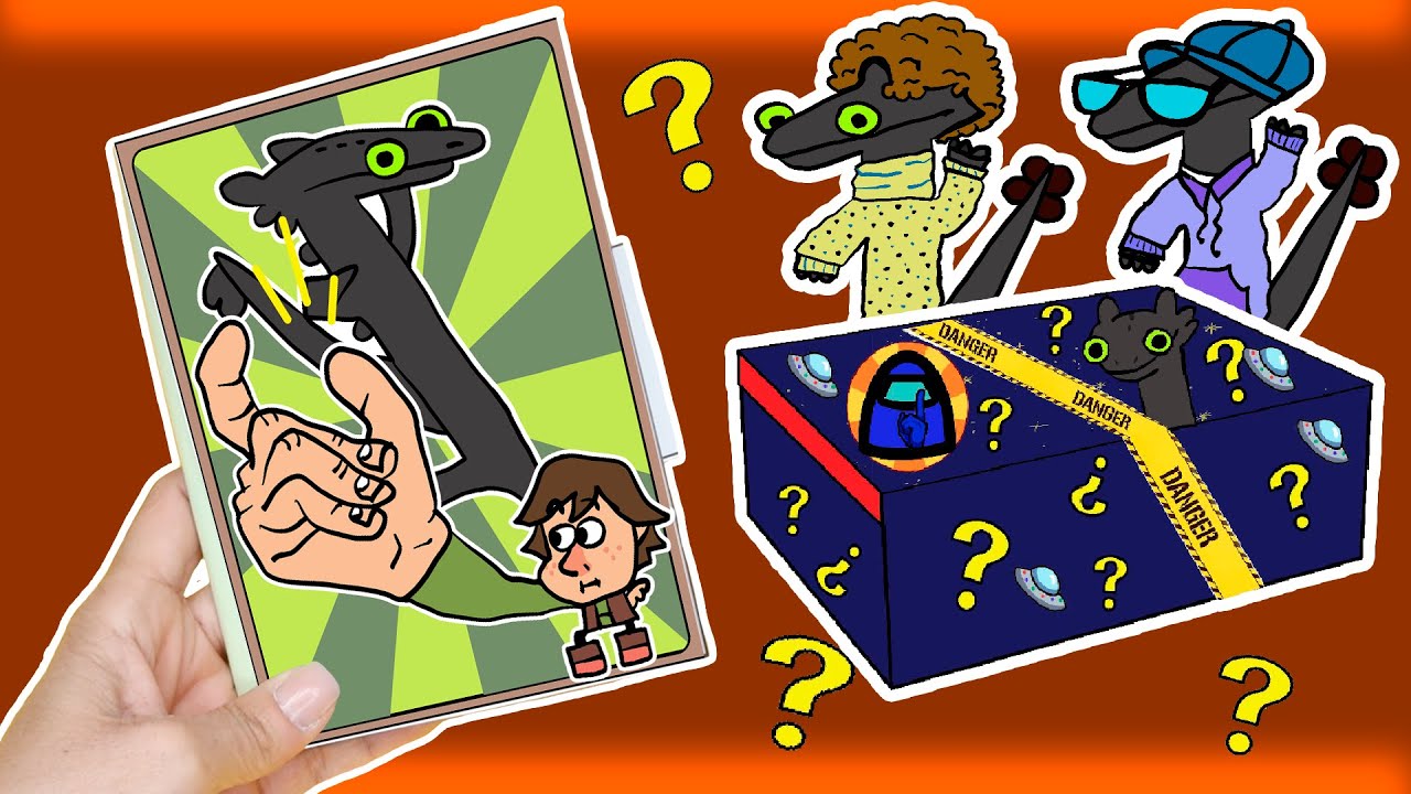 GAME BOOK Toothless Dancing 🦕Game story - YouTube