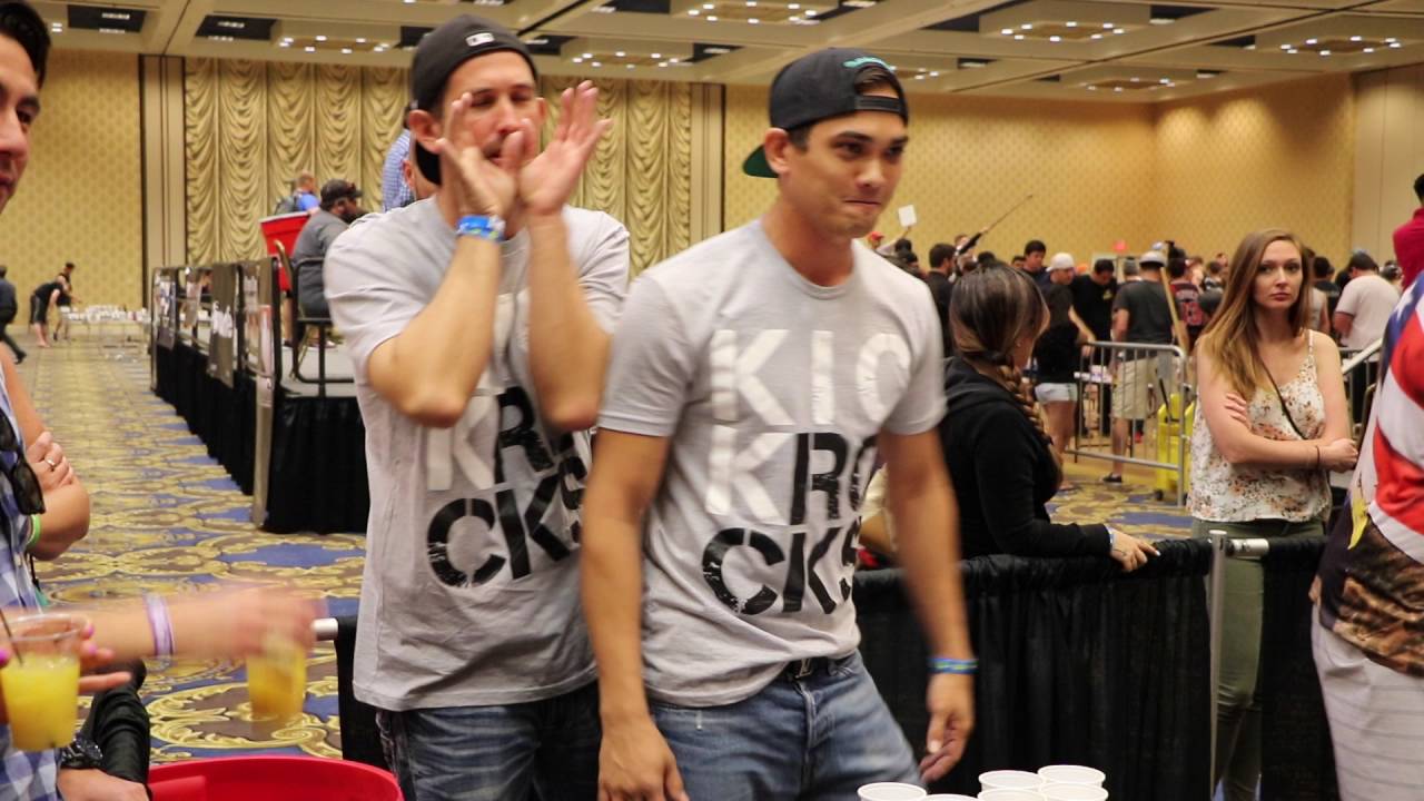 World Series of Beer Pong celebrates 11th year in Las Vegas - YouTube