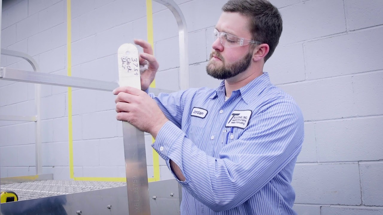 Loading Dock Stair Installation - YouTube