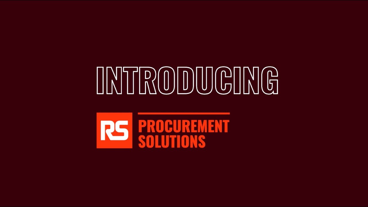RS Procurement Solutions - YouTube
