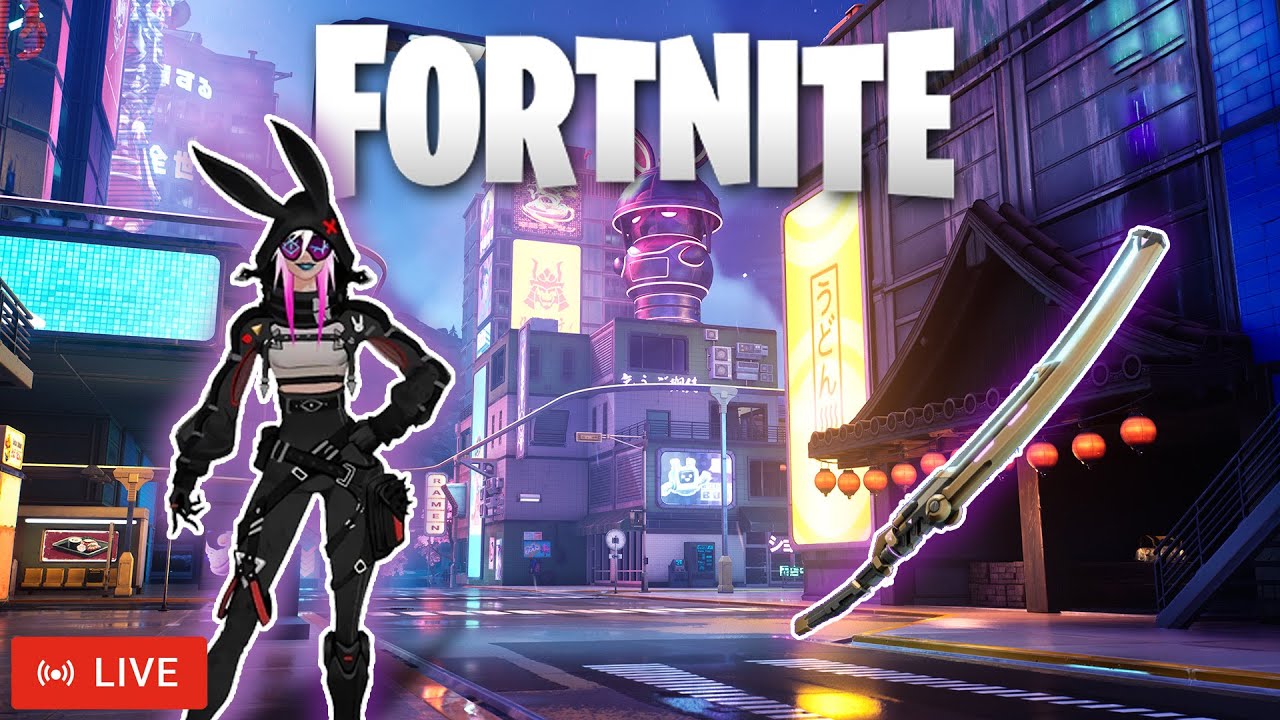 🔴LIVE - FORTNITE | SWORD ONLY CHALLENGE! - YouTube
