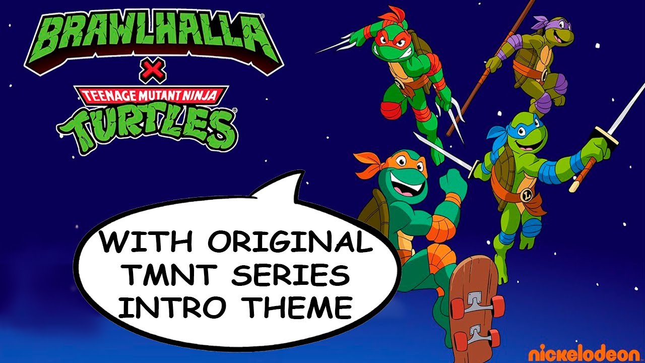 Brawlhalla x Teenage Mutant Ninja Turtles Crossover + TMNT Cartoon ...
