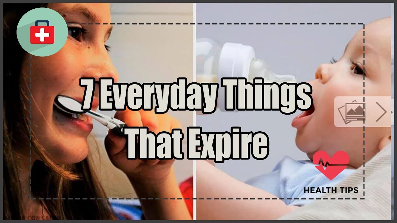 7 Everyday Things That Expire | Health Today - YouTube