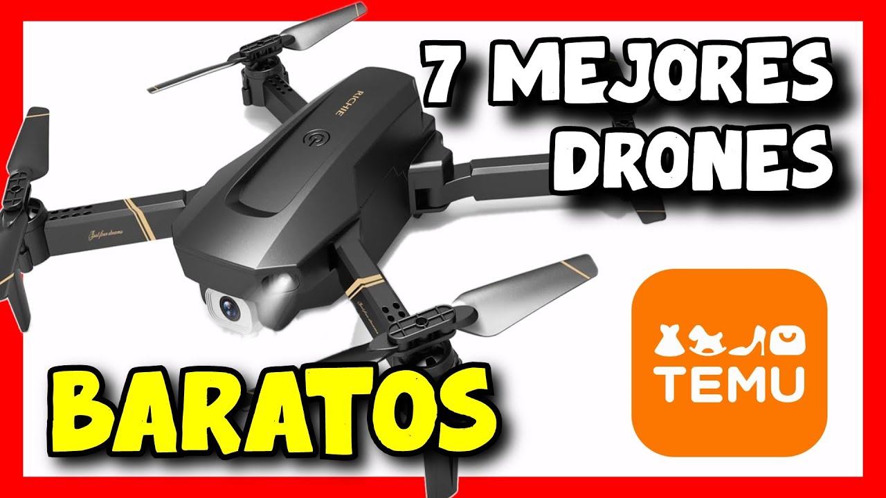 🔥 Los 7 MEJORES Drones BUENOS y BARATOS de Temu [2025] [Calidad/Precio ...