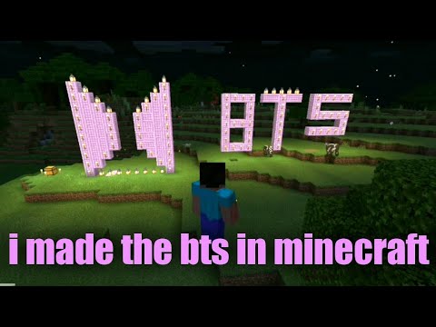 bts in minecraft #btsarmy #minecraft - YouTube