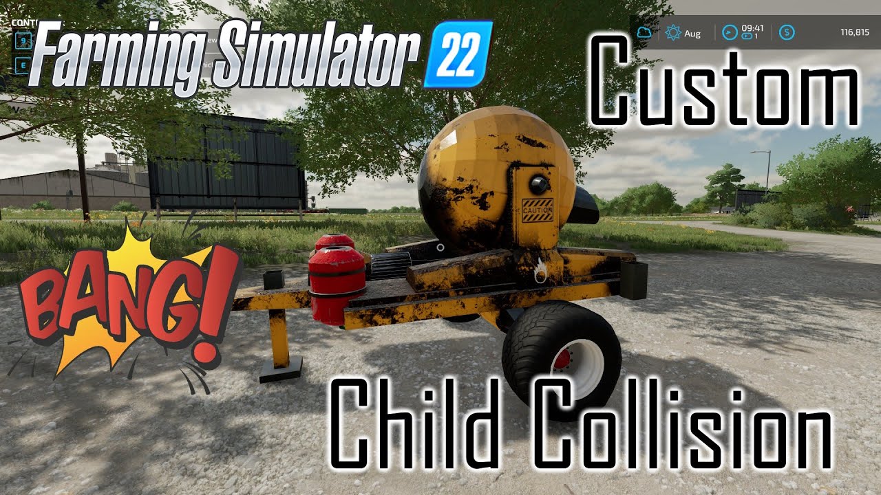 3 Methods To Make Child Collisions FS22 - YouTube