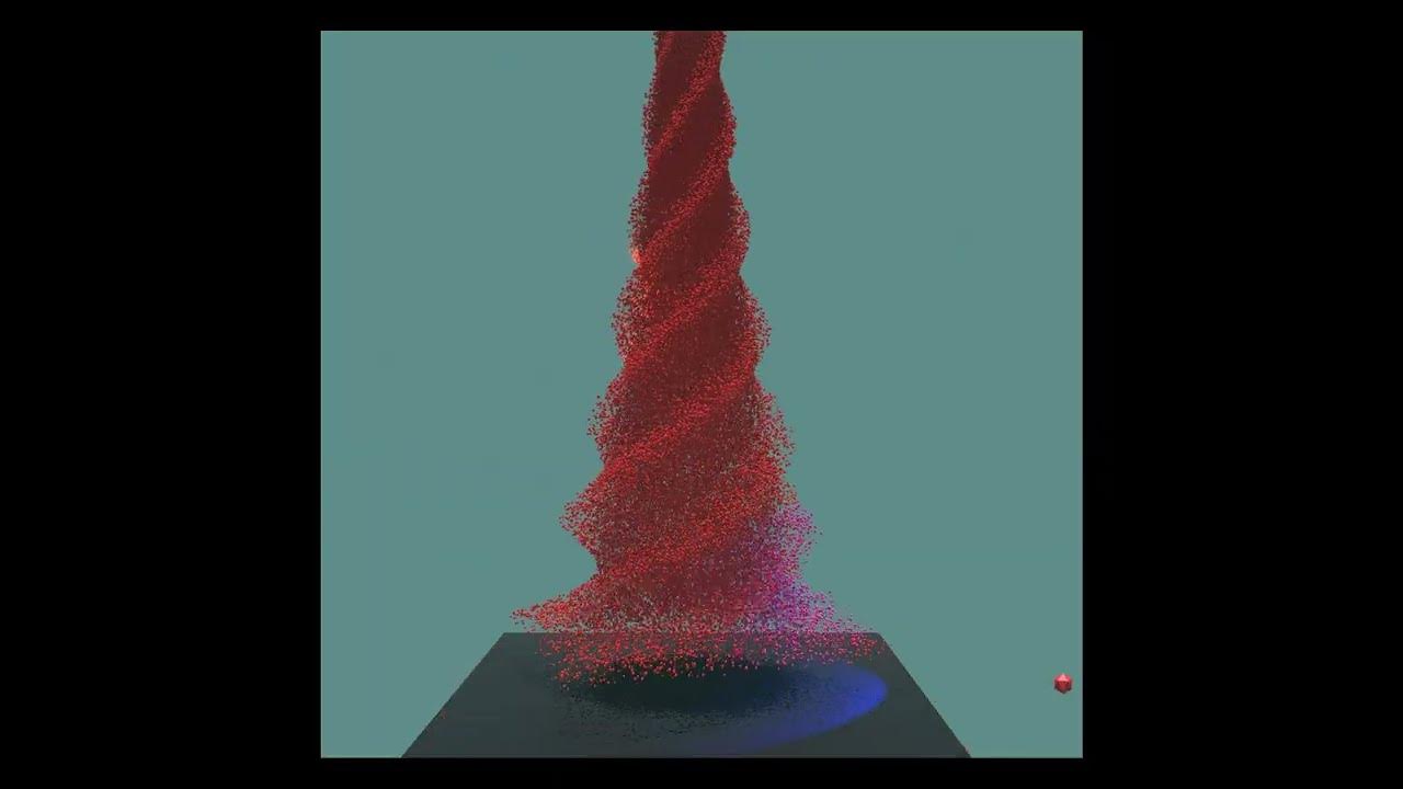 PARTICLE TORNADO BLENDER 3.4x - YouTube