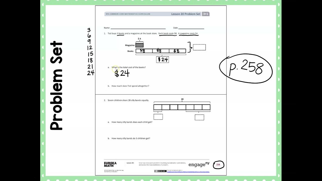 Module 1 Lesson 20 Problem Set - YouTube