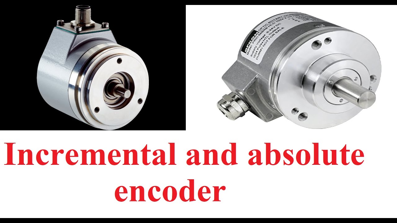 Incremental and absolute encoder - YouTube