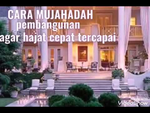 CARA MUJAHADAH SHOLAWAT UNTUK PEMBANGUNAN