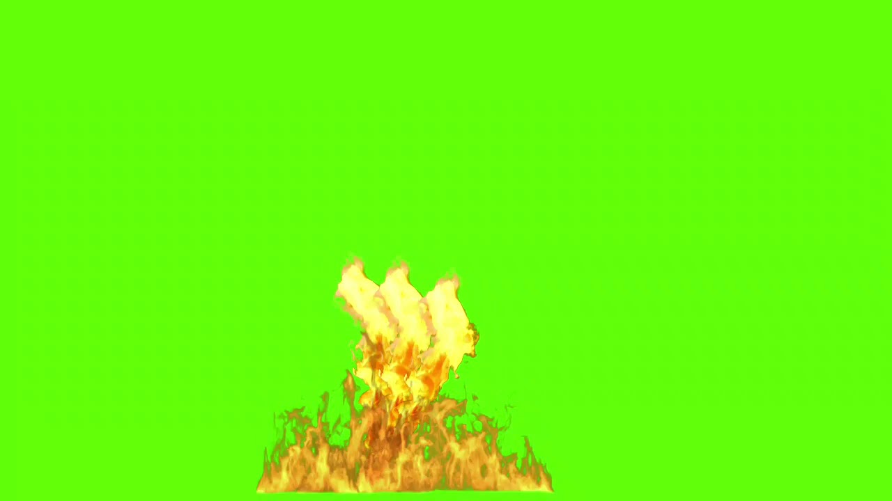 Green screen Fire effec।। chroma key - YouTube