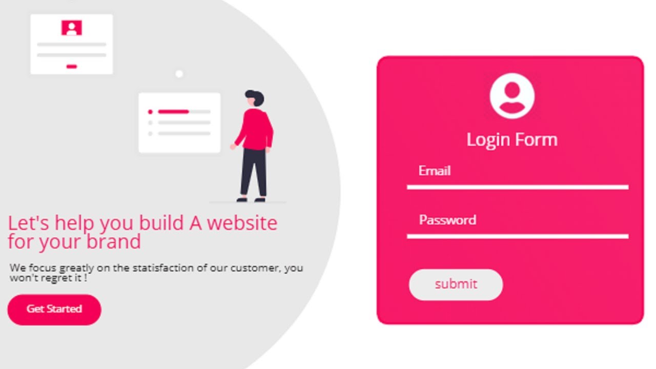 How To Create A Login Form With SVG In HTML And CSS Easy Tutorials YouTube How To Create A Login Form With SVG In HTML And CSS Easy Tutorials YouTube
