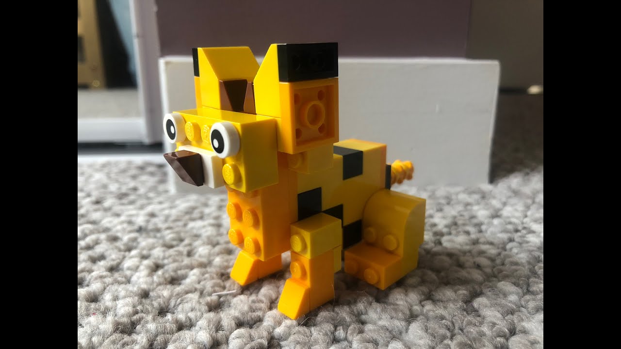 How to build a Lego Zoo Animal 2: Cheetah Part 1 - YouTube