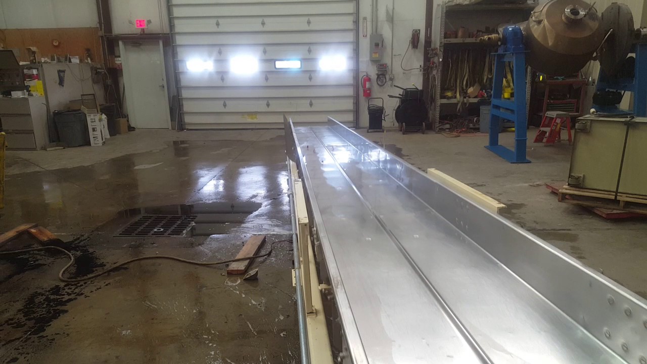 Used Cardwell Vib-o-vey 24"W X 26'-9" Stainless Steel Vibrating Shaker ...