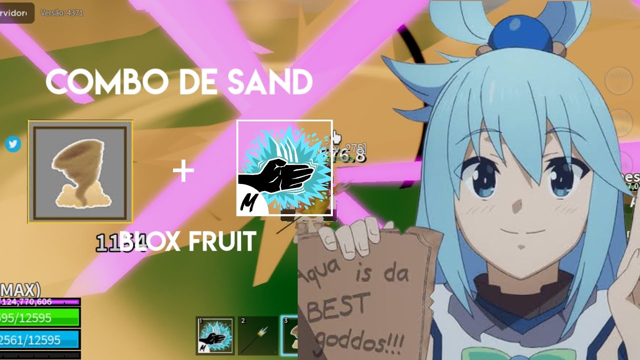 COMBO DE SAND BLOX FRUIT [ MOBILADOR ] PVP - YouTube